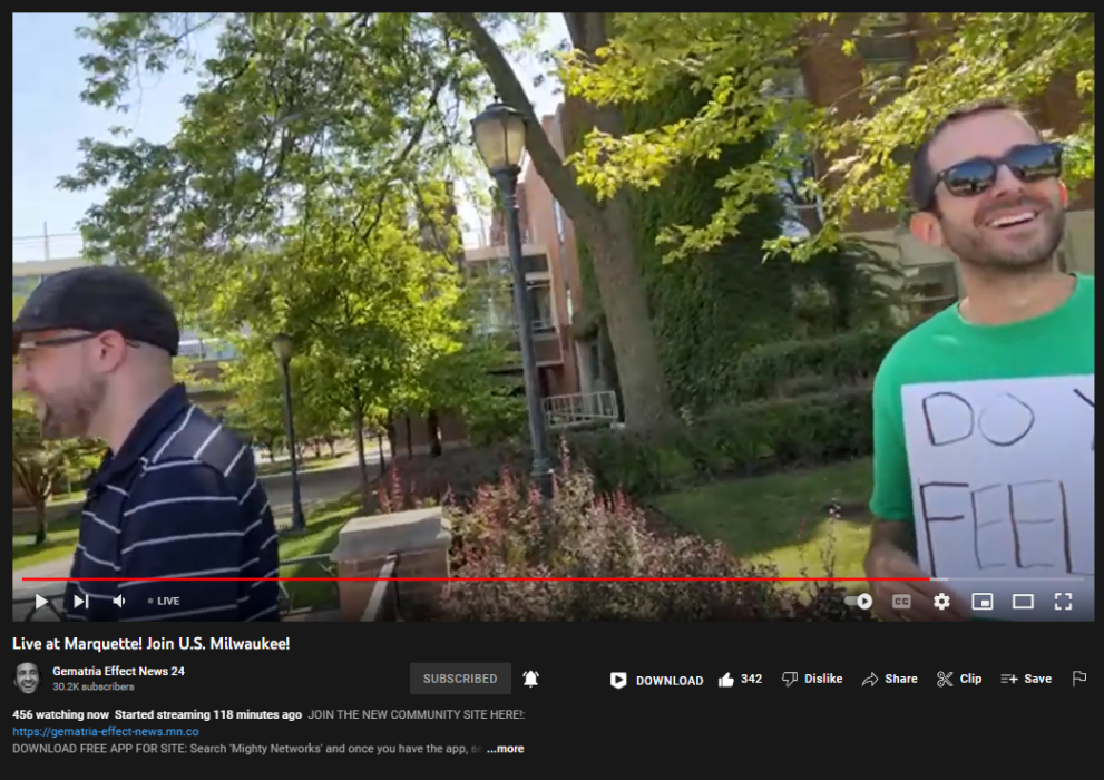 Zach Hubbard Meets the Gematrinator for First Time - Gematrinator 85