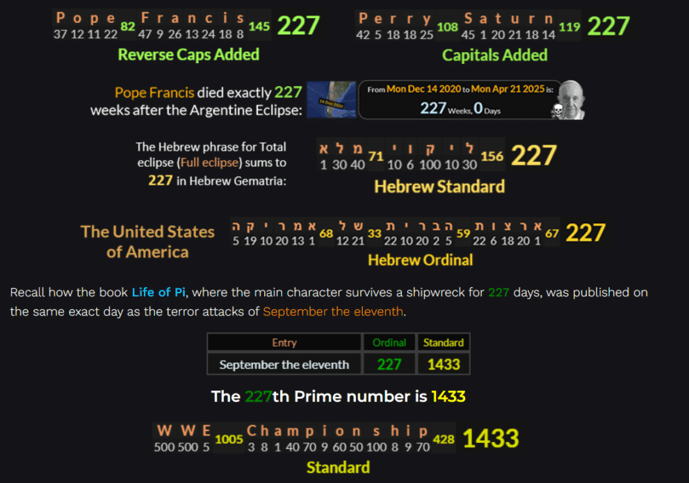 The Lunar and Solar Eclipse Codes in Death of Pope Francis ...